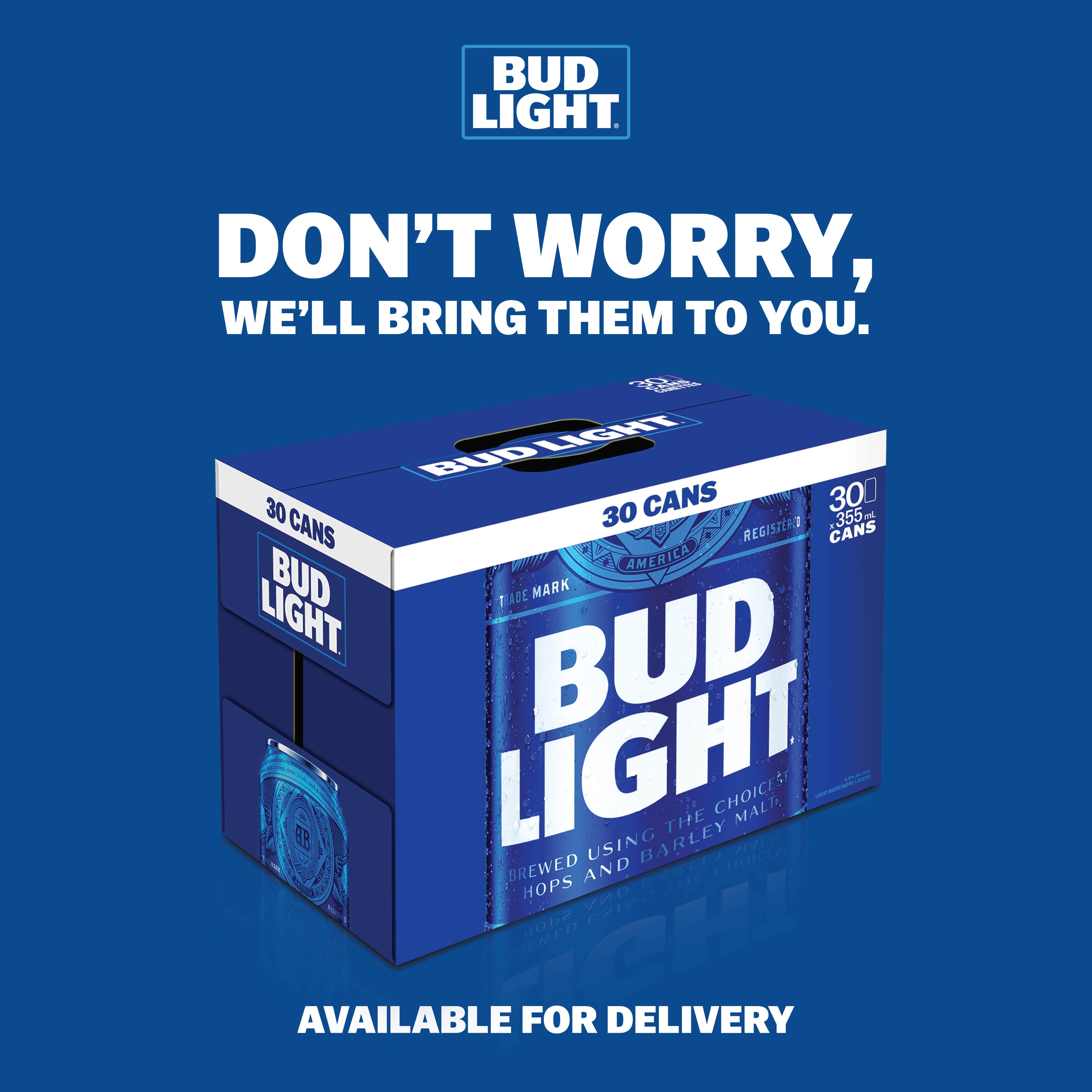 Bud Light by Labatt Breweries Ontario | Beer Store Delivery